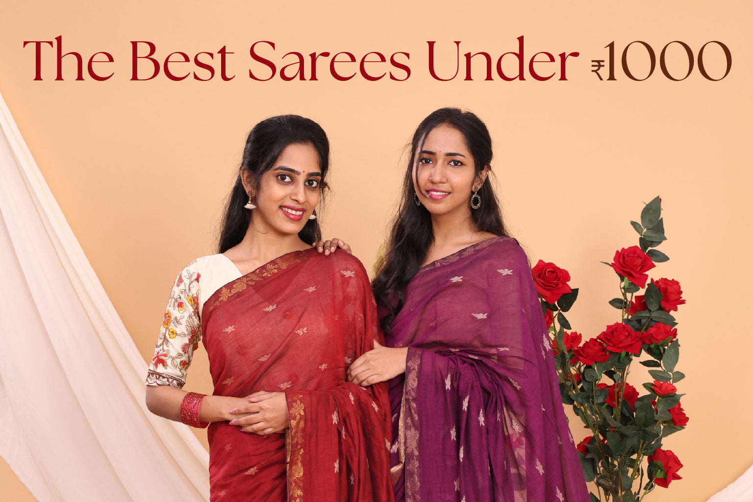 Daily Wear to Designer Look | Explore the Best Sarees Under ₹1000