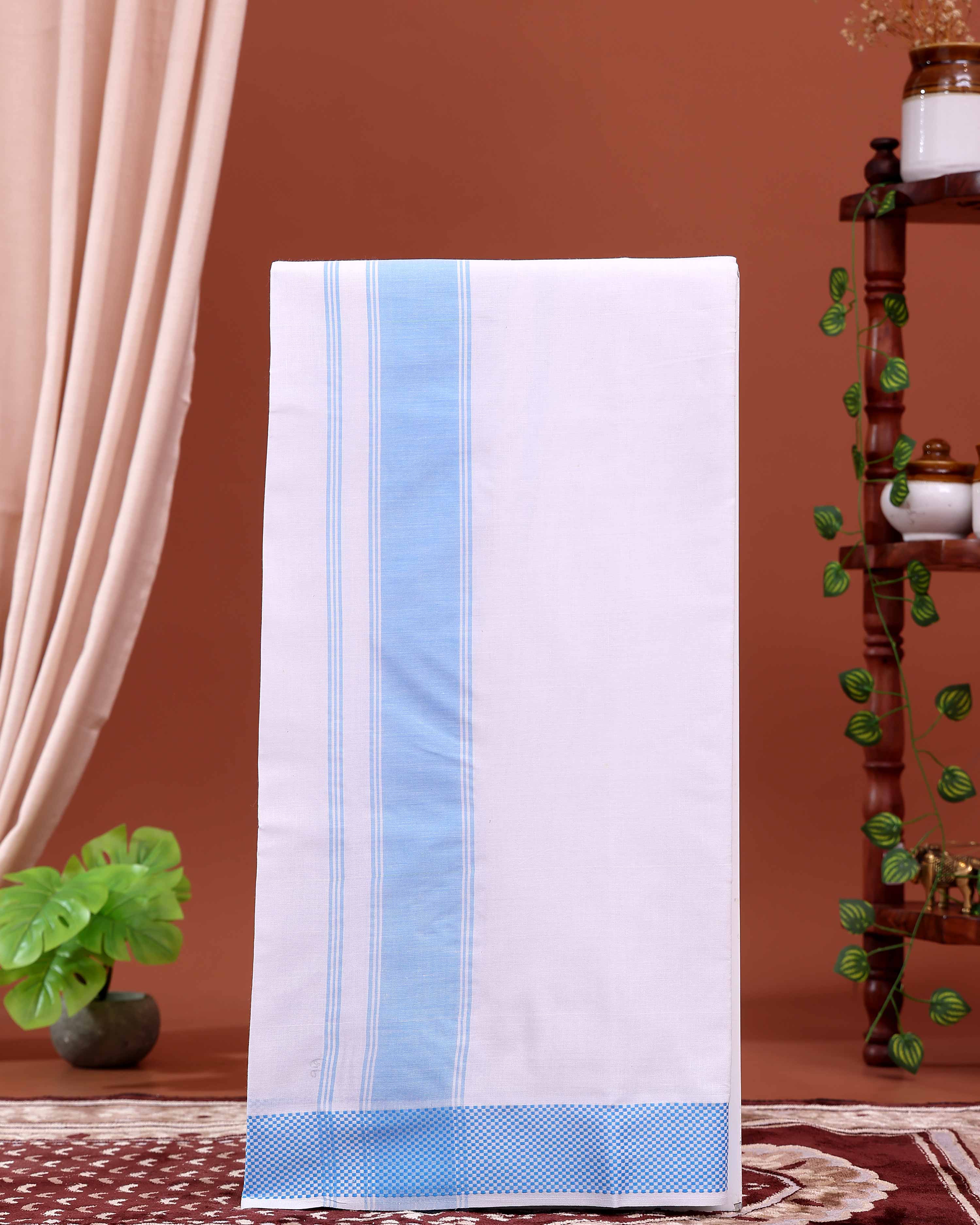 Buy Ramraj White Colour Cotton Dhoti Online - Jeyachandran
